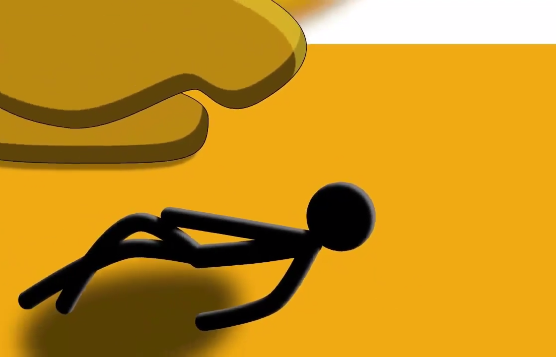 A bad day of stickman