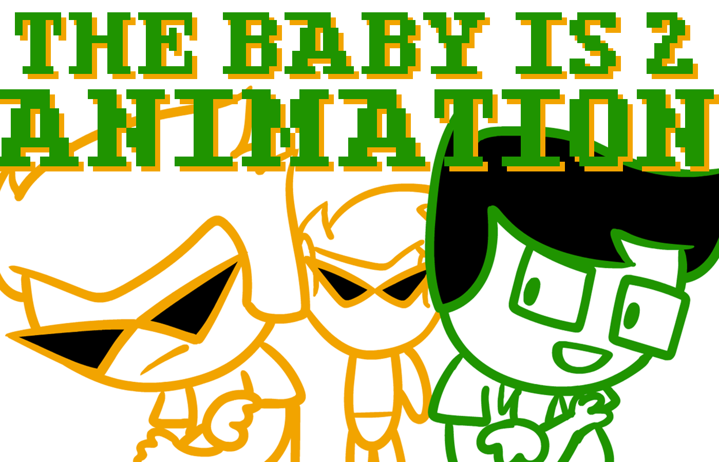Homestuck: The Baby is 2 Animation (The dirk rap)