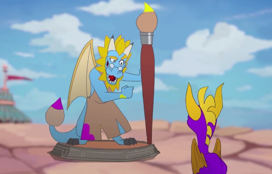 Spyro Reignited Trilogy Tribute short animation