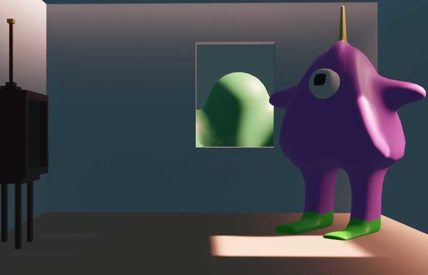 Strange Triangular Creature is Unhappy