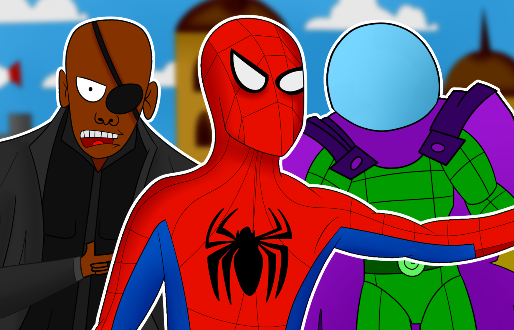 Spider-Man: Far From Home but it's a different Universe