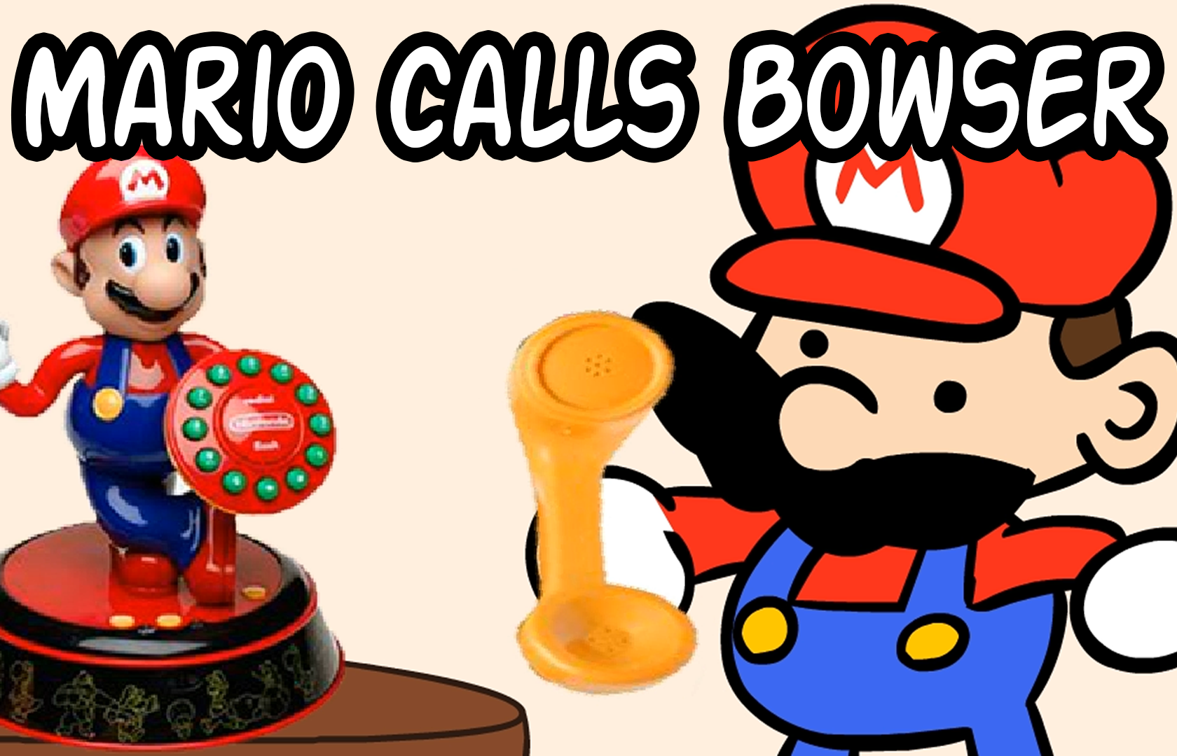 Mario calls Bowser at 2 am