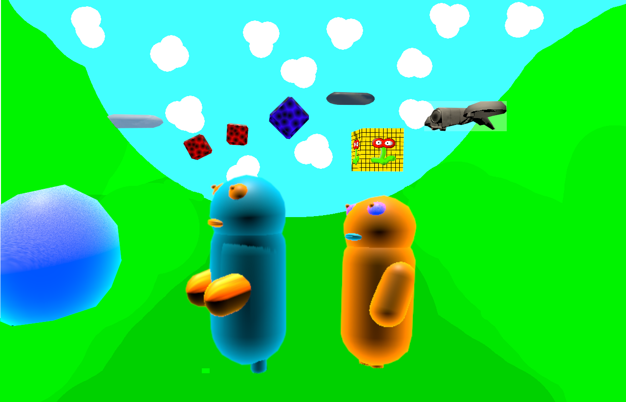 Maxi and Alex Jump World