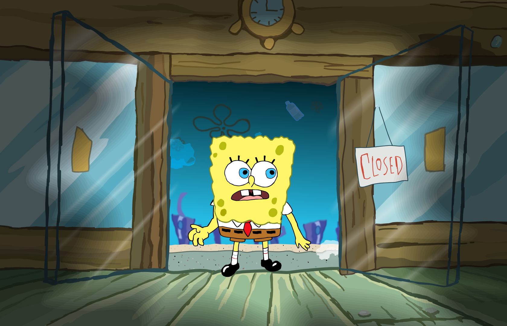 SpongeBob "What a Mess"