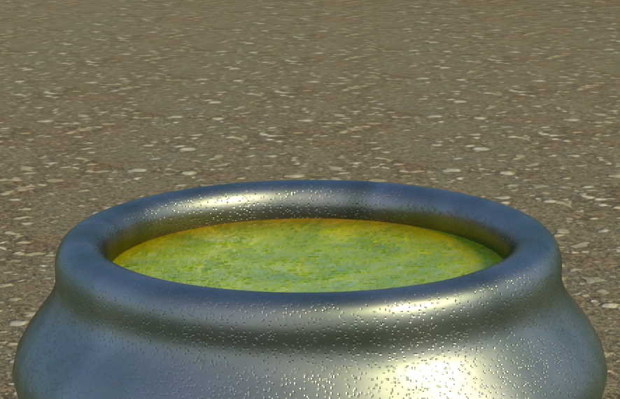 The Green Cumulon (Blender 2.8)