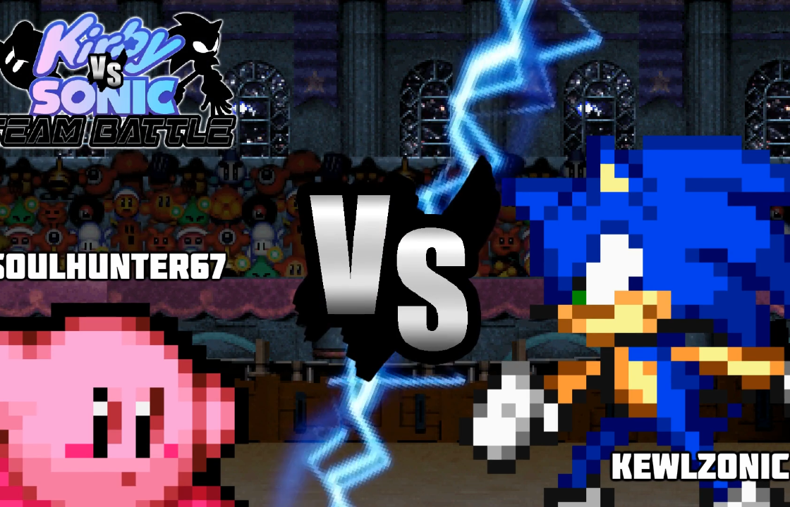 [Kirby vs Sonic Team Battle] SoulHunter67 vs KewlZonic