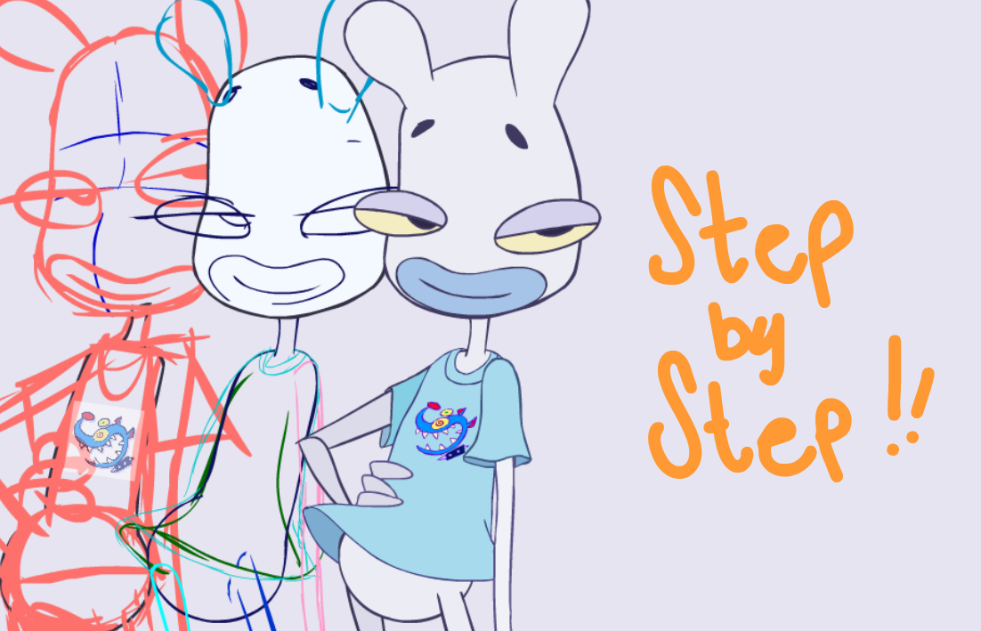 Step by step Ding Dong animation