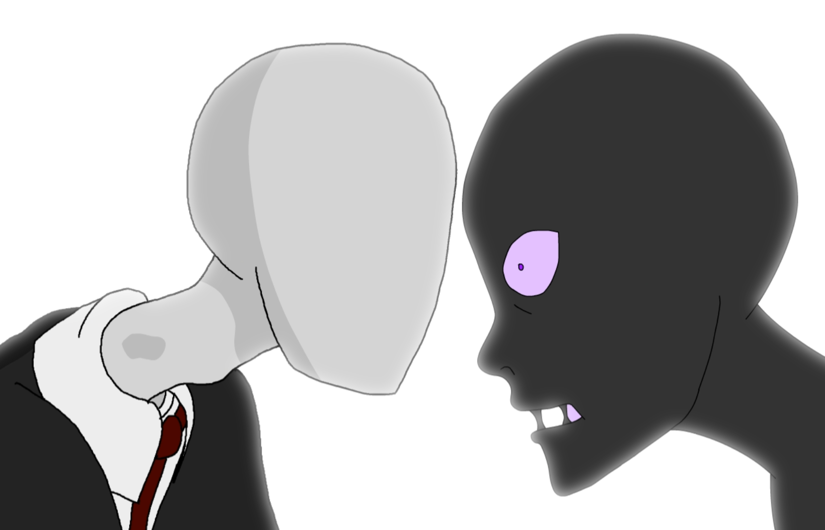 Enderman Vs Slenderman - The Anime