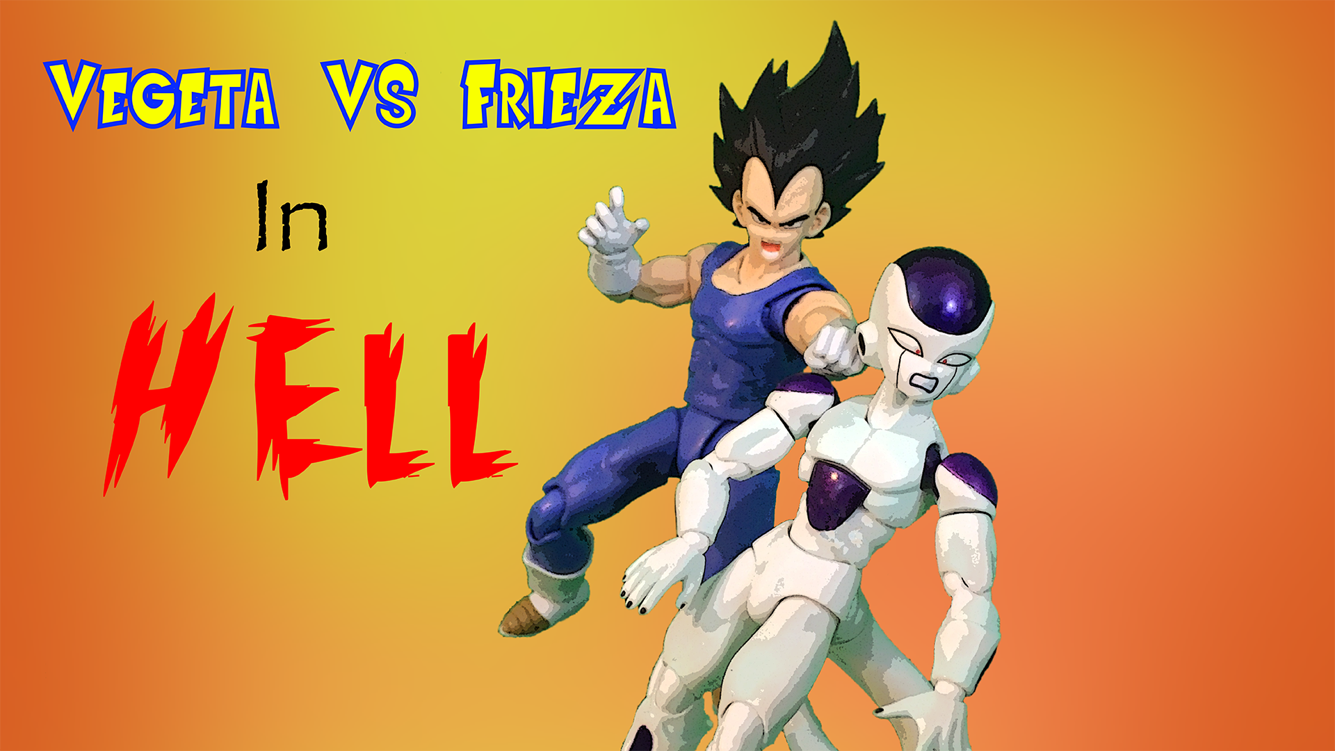 Vegeta VS Frieza in Hell (DBZ Stop Motion)