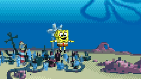 Pixel SpongeBob Test animation