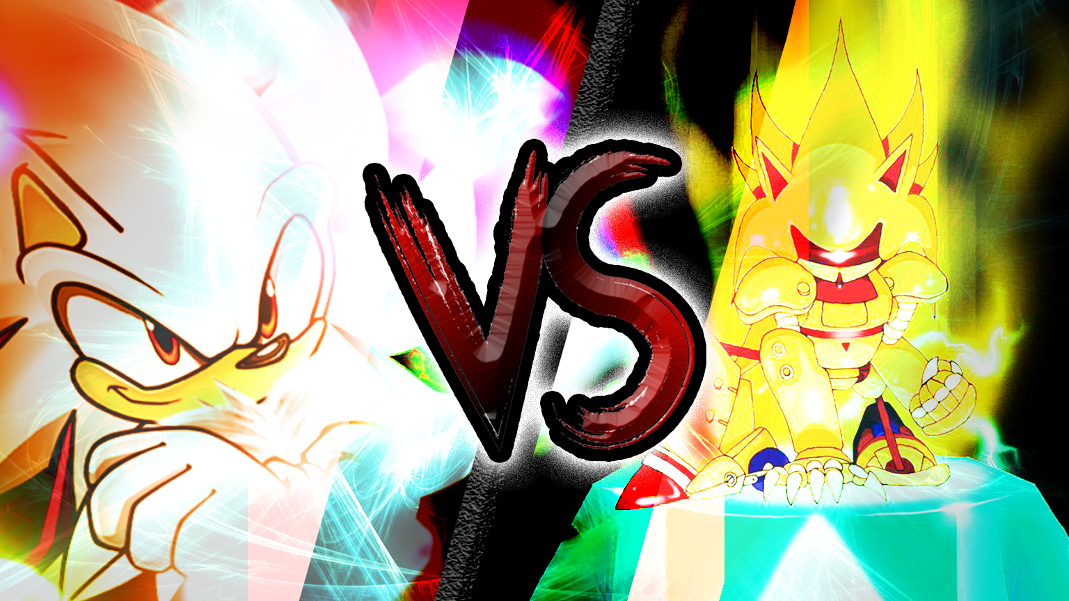 Shadic vs Metallix | Sprite Battle