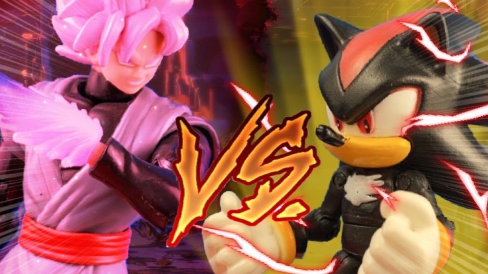 Shadow Vs. Black Goku - Stop Motion