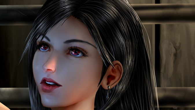 Tifa's tour guide H scene animation