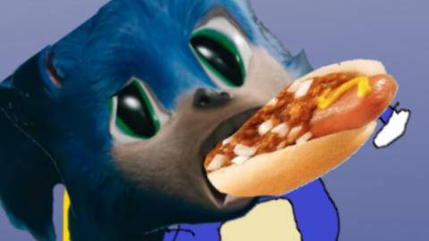Sonic Chokes on a Chilidog