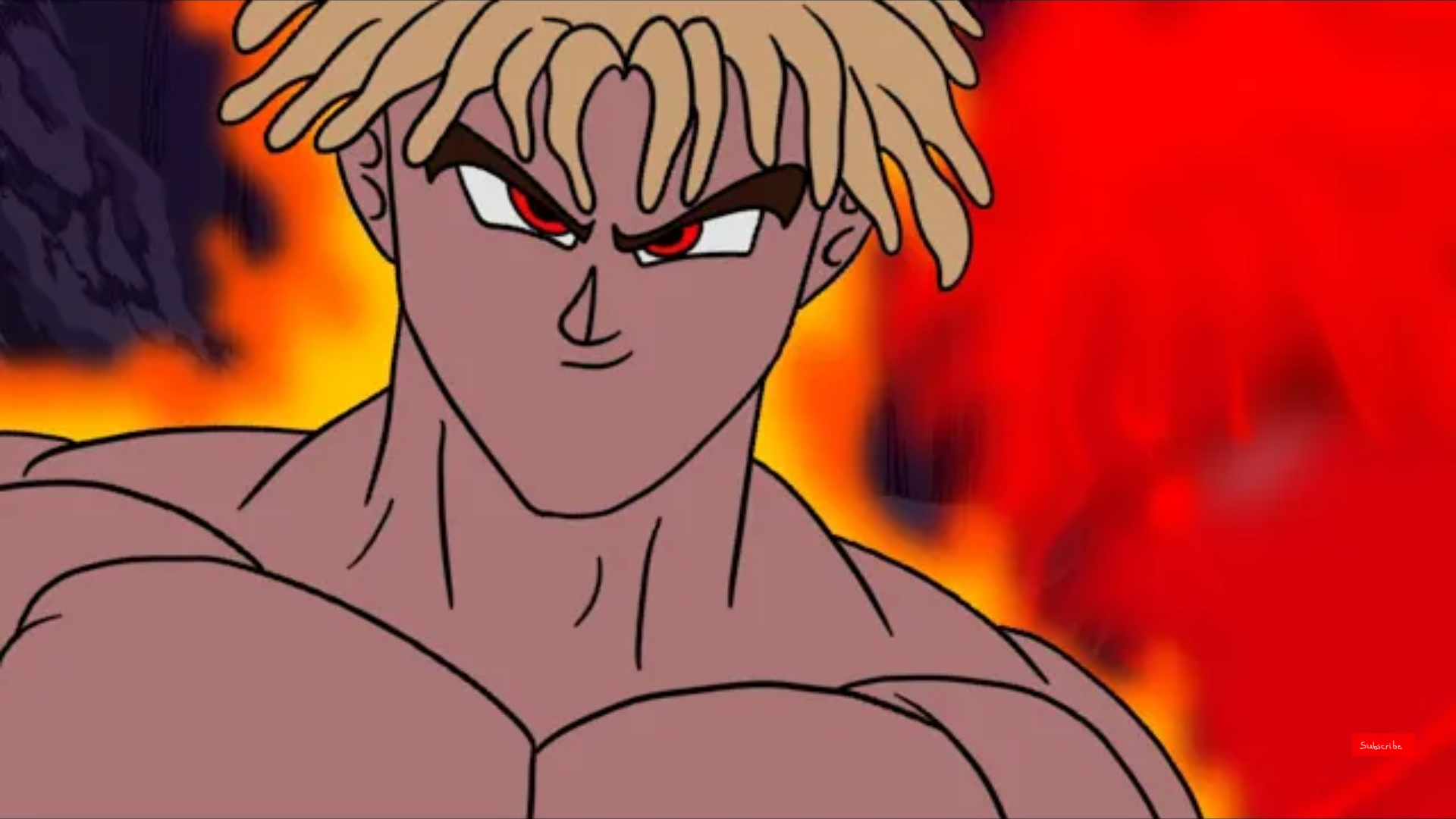 KSI turns Super Saiyan God