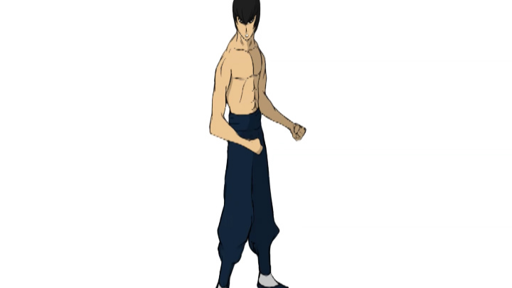 Bruce Lee Animation