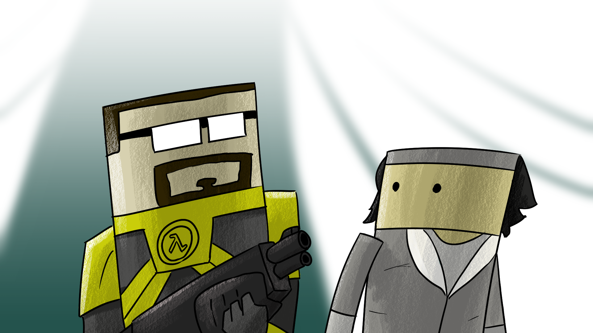 Paper Half-Life 2 Remastered