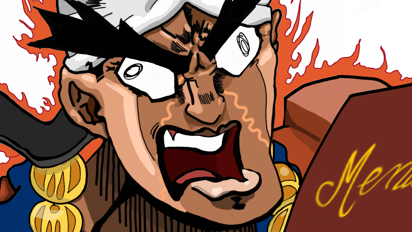 Avdol Orders His Usual (JJBA)