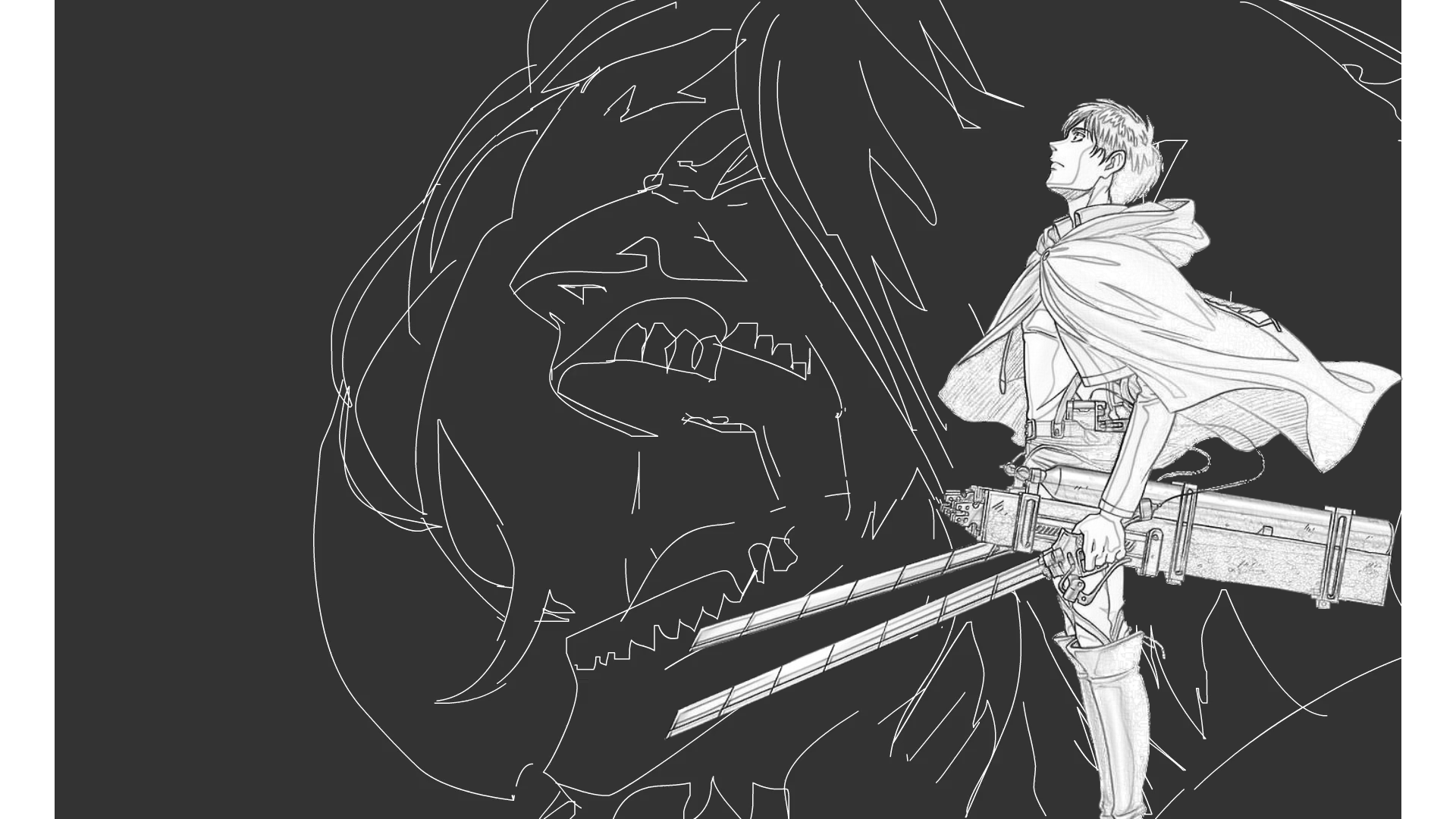 Attack on Titan 'Eren' epic powerful action