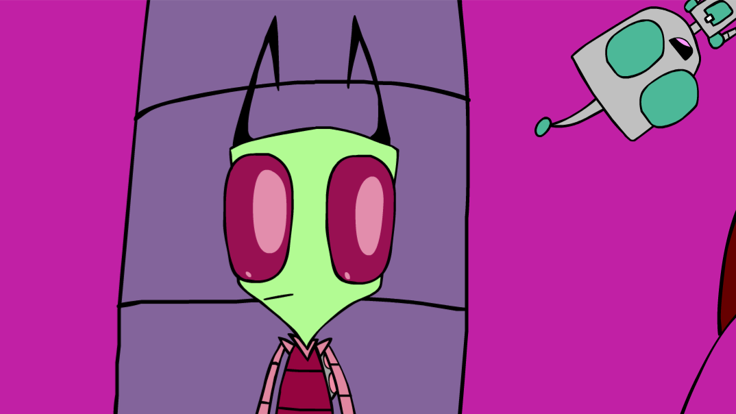 Invader Zim Vector Waffles