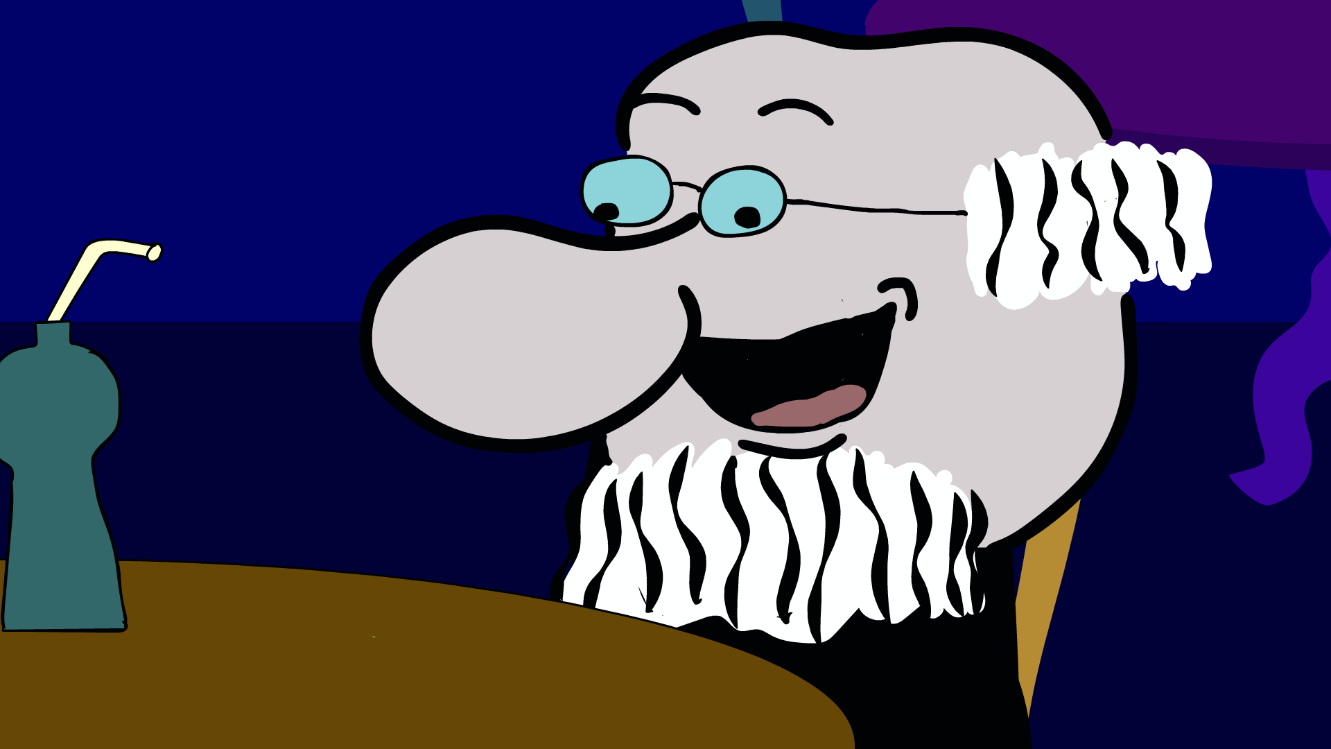 Professor Balthazar's Nighttime Relaxation