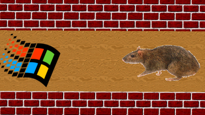 Windows 95 2D Maze Game