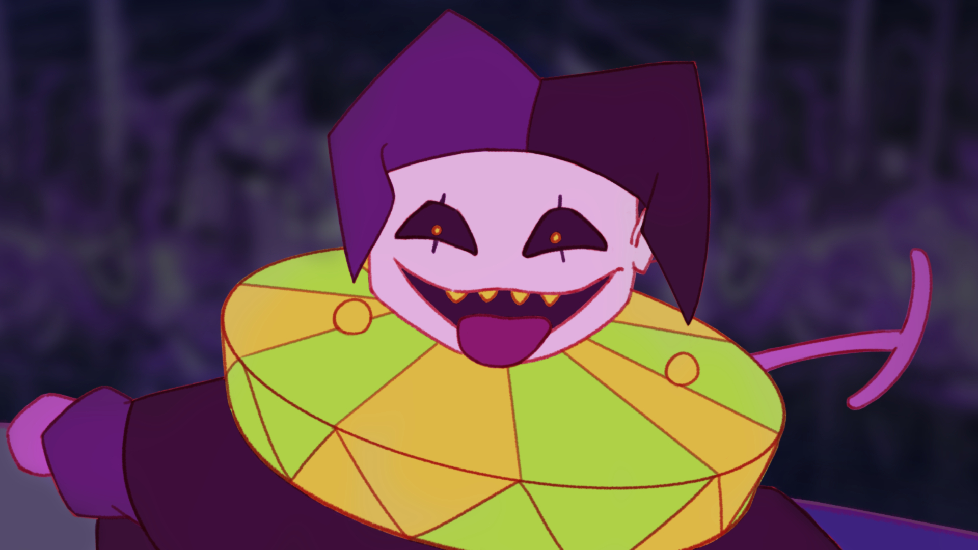 The Jevil animation