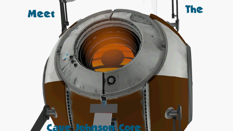 Meet the Cave Johnson Core! | Portal 2 Short