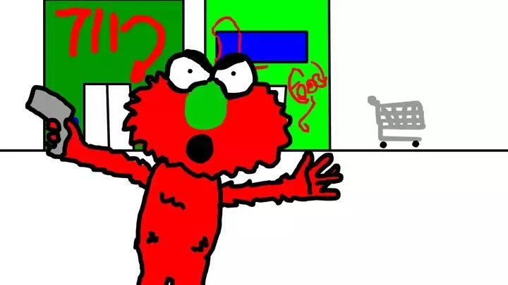 Gangsta Elmo