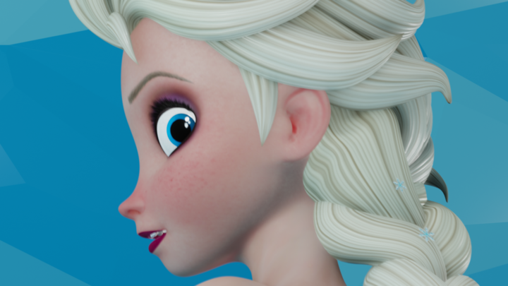 Elsa Reverse Cowgirl