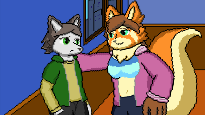 Petra's outfit testing (body inflation)