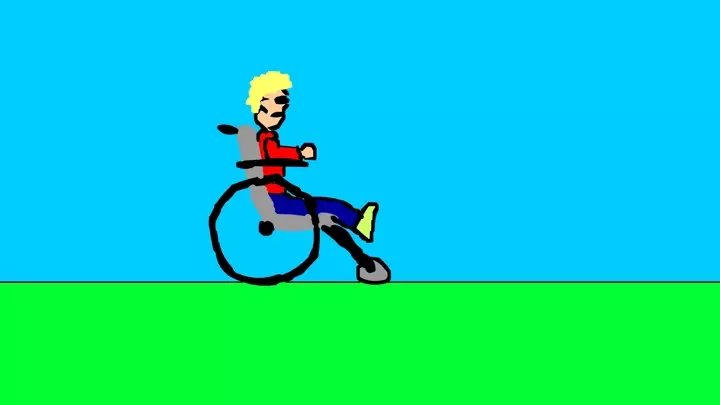 wheelchair speed racer