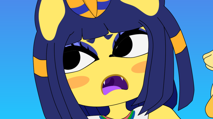 Isabelle Fingering Ankha loop