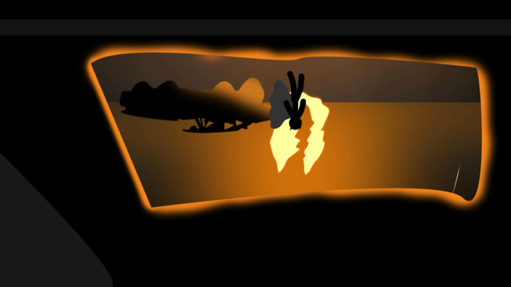 the batman car scene