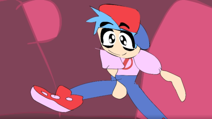 Friday Night Funkin Fnf a high falling down floor