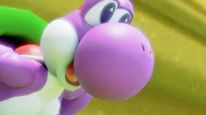 Yoshi's sticky situation