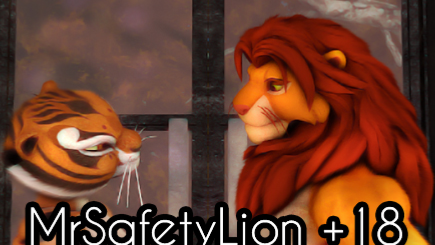 Kung Fu Panda x Lion King Porn Parody Comic - Master Tigress x Simba (MrSafetyLion) (18+)