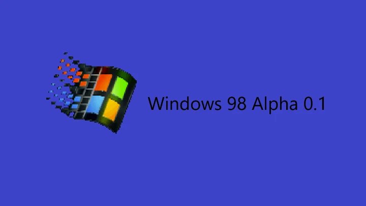 Windows 98 Alpha 0.1