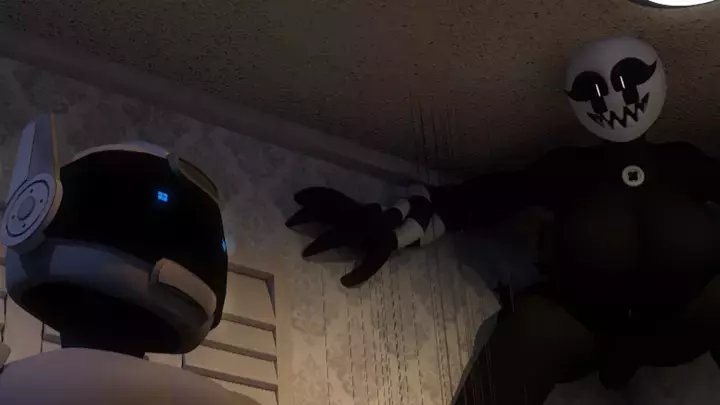 she is in the god danm walls