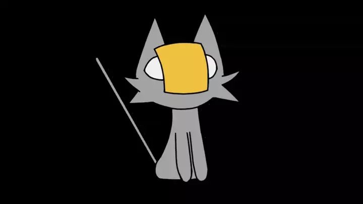 throwing cheese at a cat