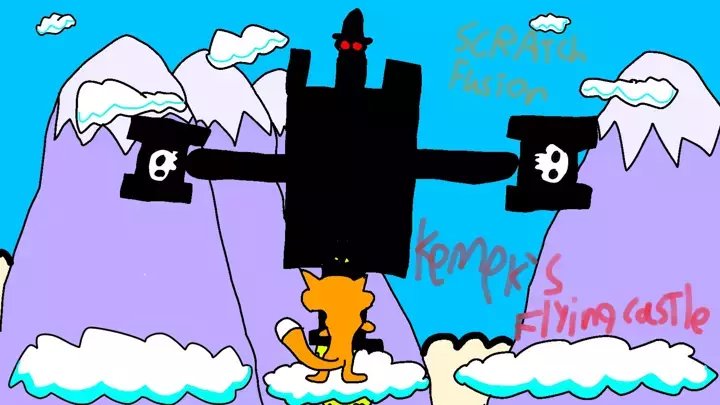 Scratch Fusion: Kemek's Flying Castle