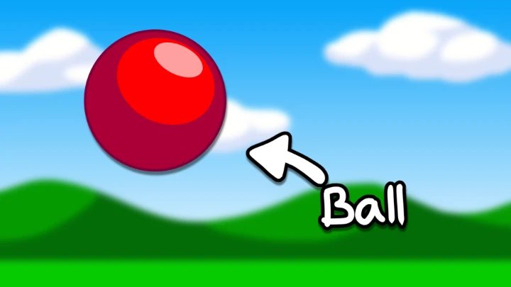 The ball be bouncing