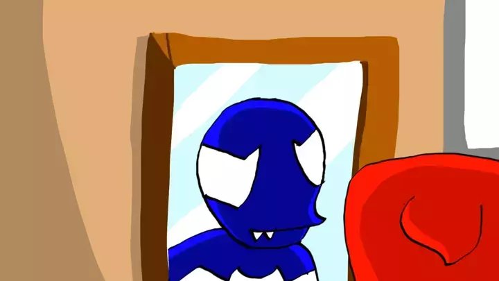 Peter Questions his mask