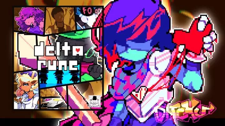DELTARUNE x GTA 4 Loading Screen [Pixel Animation]