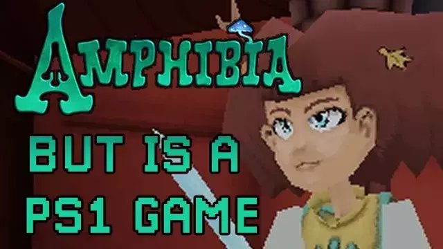 Amphibia but is a PS1 game