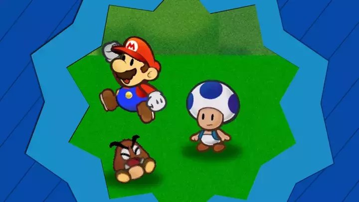 Average Goomba Battle | Paper Mario Animation