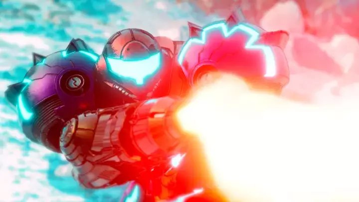Samus Flamethrower Animation - METROID