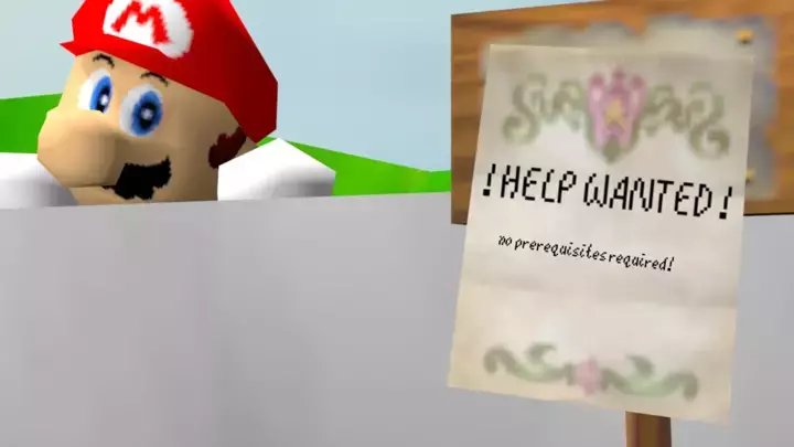 mario's new job