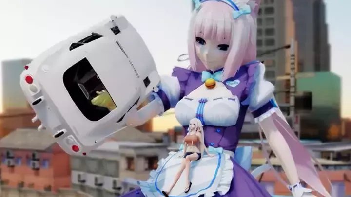 Feline Fiasco (Giantess Growth Animation)