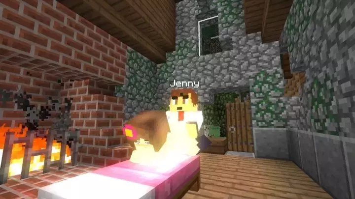 Jenny gets clapped (Minecraft joy cycle)